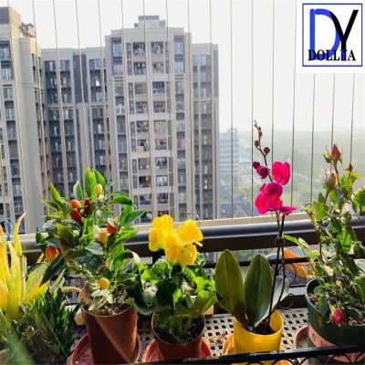 China Stainless Steel Window Invisible Grille with Dust-proof and Decoration Features for Vertical Opening for sale