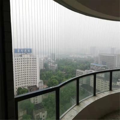 China Fixed Window Invisible Grille with Aluminum Alloy Frame and Nylon Coating for Home Security for sale