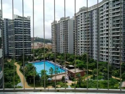 China Modern Fixed Balcony Invisible Grille with Aluminum Alloy Frame for Decoration and Safety for sale