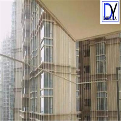 China Balcony Invisible Grille with Unobstructed View 100kg Load Capacity and 5cm Wire Distance Gap for sale