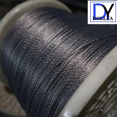 China Modern Style Horizontal Opening Invisible Grille with Nylon Coating for Balcony Safety for sale