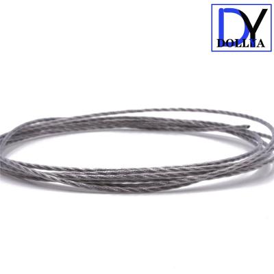 China Modern Style Horizontal Opening Invisible Grille with Nylon Coating for Balcony Safety for sale