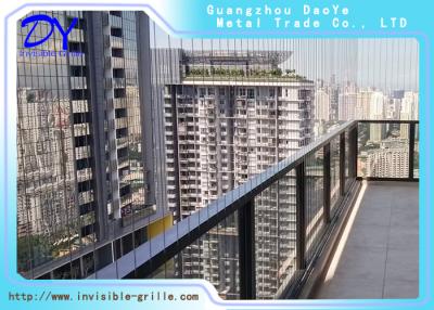 China Balcony Invisible Grille crafted to provide safety solutions that integrate seamlessly with modern architectural designs for sale