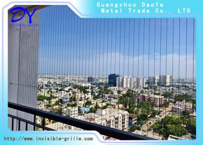 China Easy Fire Escape Pet Safety Invisible Grille with 5cm Wire Distance Gap for Balcony and Window Protection for sale