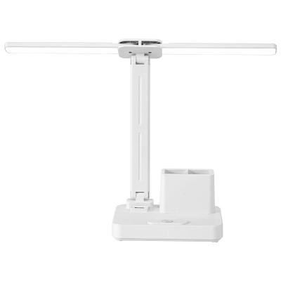China Rechargeable Battery LED Desk Lamp Including USB Charging Port Adjustable for sale