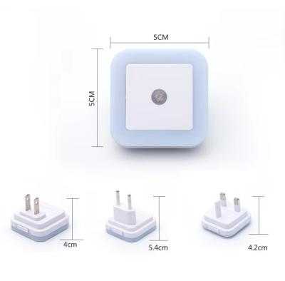 China Sensor Led Night Lights Bedside Energy-saving Lamp Multicolor Night Light for Bedroom for sale