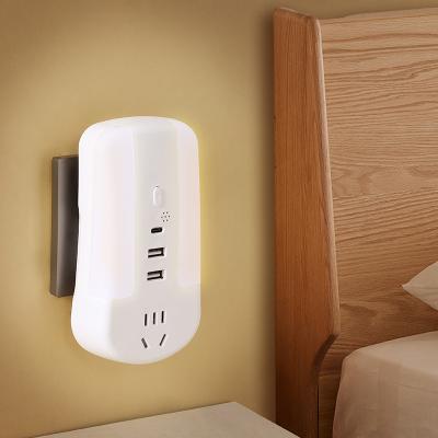 China China Manufacturer OEM Design   Voice Control Wall Plug Socket for sale