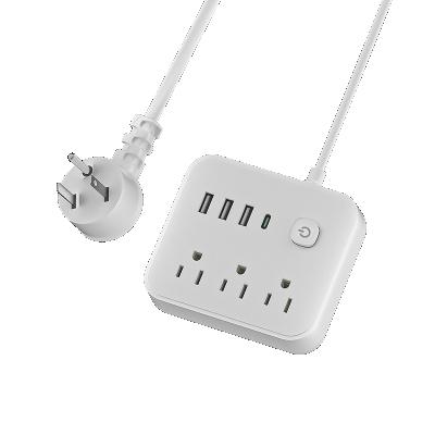 China 110V 220V AC Fireproof Cable Power Socket Standard Grounding Safe Heavy Duty Power Distribution Solution for Commercial for sale