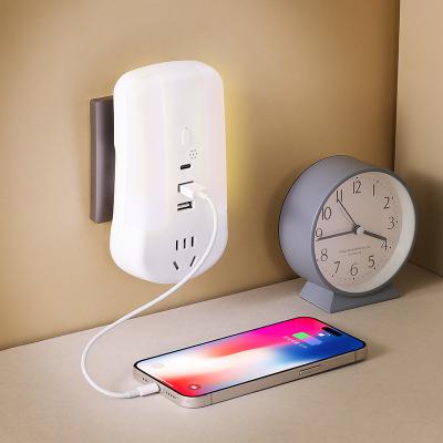 China 2 USB Ports Portable Tabletop Power Socket Residential General Purpose Power Center Offering Power Distribution on Desks for sale