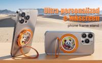 China Stainless Steel Hinge CNC Bright Silver Plating Mini Bluetooth Speaker Compact Wireless Sound System for sale