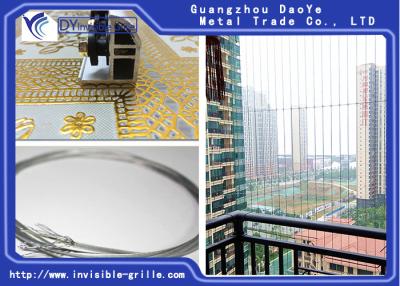 Cina La griglia invisibile intelligente della sicurezza dimagrisce il materiale dei cavi di acciaio inossidabile in vendita