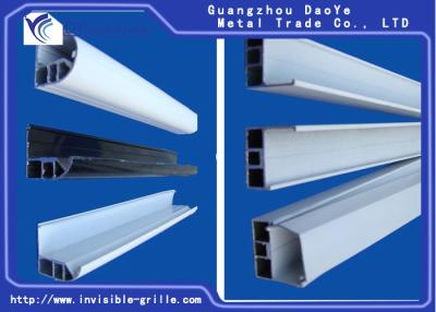 China Robust Aluminum Frames Openable Invisible Grille 316 Stainless Steel Nylon Coated Cable for sale