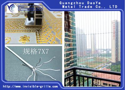 Cina Cavo di acciaio inossidabile di alluminio e della struttura fissa per l'installazione delle griglie invisibili della finestra in vendita