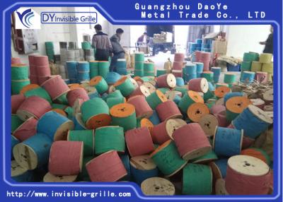 Cina Cavo di acciaio inossidabile di alluminio e della struttura fissa per l'installazione delle griglie invisibili della finestra in vendita