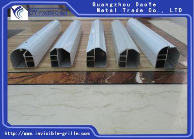 Cina Binario di alluminio della vite di acciaio inossidabile per le griglie invisibili della camera da letto in vendita