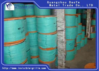 China Non - Absorbent Invisible Safety Grill Anti Utraviolet For High Rise Building for sale