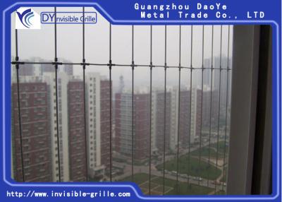 China 304 roestvrij staal de Modeltype Dwarstoebehoren van het Klem Onzichtbare Traliewerk voor Bescherming Te koop
