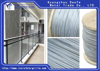 Cina Il tipo 304 cavo metallico dell'acciaio inossidabile del cavo 3.5mm dell'acciaio inossidabile fornisce la sicurezza completa in vendita