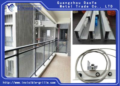 China A8 New Model Aluminium Rail Track Singapore Like Invisible Grille Aluminum Frame for sale