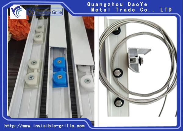 High Rise Buildings Invisible Grille Quick Easy Installation Window Invisible Grille