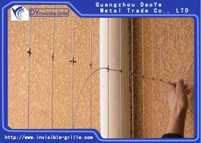 Cina Griglia invisibile della struttura della doppia finestra di alluminio del cuscinetto 2.5mm in vendita