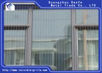 China 304# Security Net Wire Fixed Invisible Grille for sale