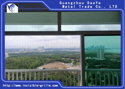 Cina Griglia invisibile moderna di SS316 6m/Set per il balcone in vendita