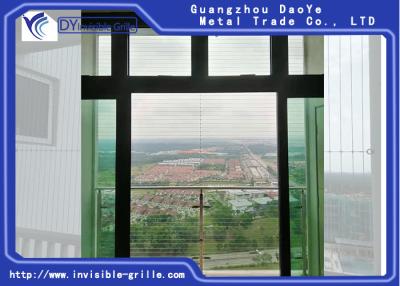 Cina Il GI avvita la griglia invisibile del balcone dell'estetica di 3.0mm in vendita
