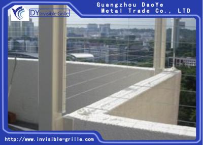 China 3m/Set Anti Rust Window Invisible Grille Withstanding 170KG for sale