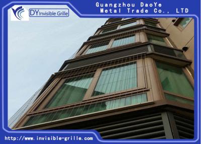 Cina Griglia invisibile della finestra di alluminio di 3.5mm con le viti di GI in vendita