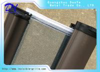 China Windproof Heat Insulation 250cm Retractable Fly Screen Door for sale