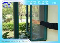 China Windproof Heat Insulation 250cm Retractable Fly Screen Door for sale