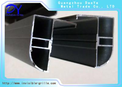 China Single Pad Window Invisible Grille Aluminium Rail Track 316 Wire for sale