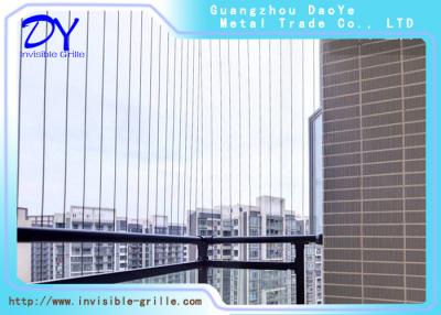 China 316 Stainless Nano Wire Anti Rust Invisible Safety Grill 3.0mm for sale