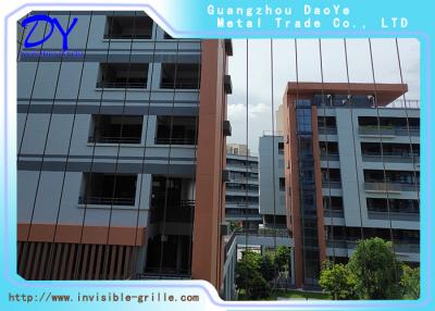 China 5cm Distance Gap Window Invisible Grille Polished 2.0mm Wire for sale