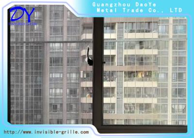 China 5cm Distance Gap Window Invisible Grille Polished 2.0mm Wire for sale