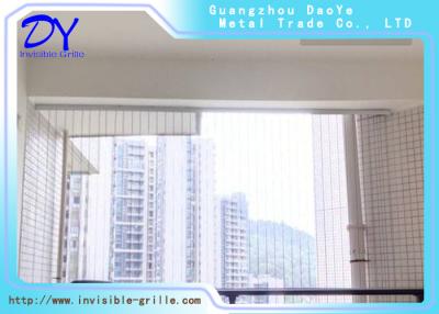 China 5cm Distance Gap Window Invisible Grille Polished 2.0mm Wire for sale