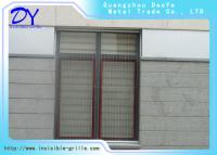 China Openable Invisible Decorative Security Grilles Nylon Coating for sale