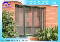 China Openable Invisible Decorative Security Grilles Nylon Coating for sale