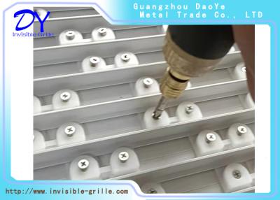China Window Invisible Grille With Clear View Safety Grill for sale