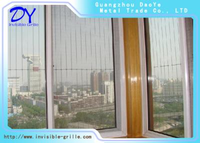 China Anti Rust Invisible Grills For Balcony 304 316 Protection Stainless Steel Wire Rope Net for sale