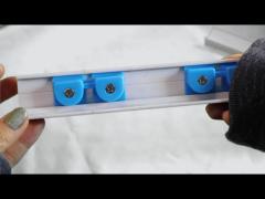 Onzichtbare 316 Draden Balkon Grille Kruis Clip Moderne maatschappij Design