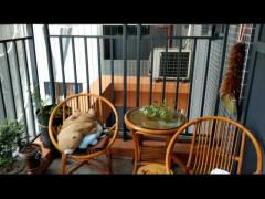 Grilles de balcon à vue dégagée avec une capacité de 100 kg Grille de balcon invisible