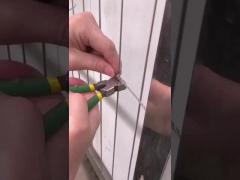 Kindveiligheid 2mm Onzichtbare Netto van Aluminiumvensters