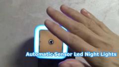 Automatic Induction Led Night Lights Bedside Energy-saving Lamp Multicolor Night Light for Bedroom