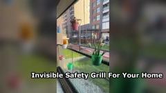 Invisible Safety Grill Best Protection for Kids and Pets