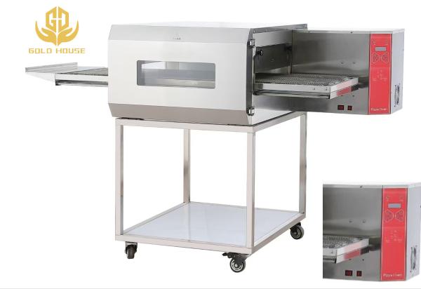 Quality 3 Speed Frequency Chain Pizza Oven 18 Inch For Fast Food Restaurant for sale