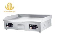 Quality 8mm Stainless Steel Electric Griddle Flat Top Hamburger Machine For Kitchen for sale