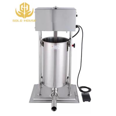 China 25L Food Processing Equipment Hydraulic Sausage Stuffing Machine 250W for sale