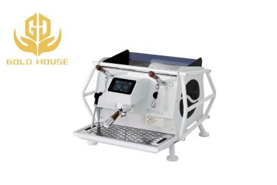China Single Head Italian Coffee Machine 1.4L Coffee Boiler 8L Steam System for sale
